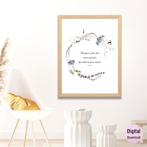 John 8:36 NKJV & KJV - Bible Verse Printable Wall Art | Digital ...