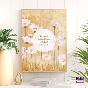 Romans 10:13 NKJV & KJV - Bible Verse Printable Wall Art | Digital ...