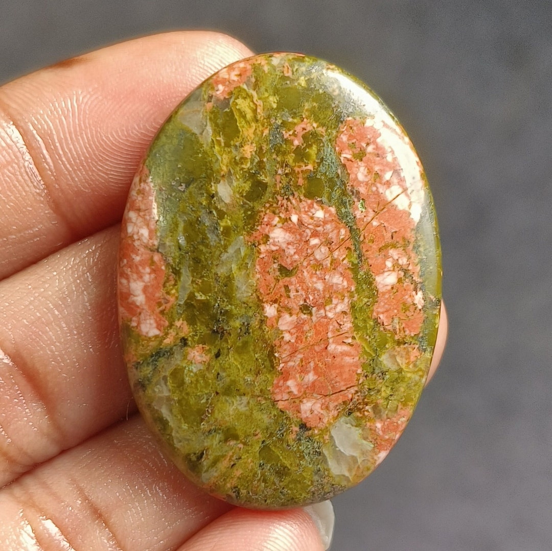 Unakite Jasper Gemstone/aa Quality Unakite Crystal Stone/natural ...