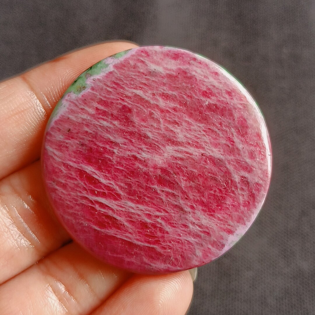 Pink Ruby Zoisite Gemstone/ruby Zoisite Cabochon Chakra Loose Gemstone ...