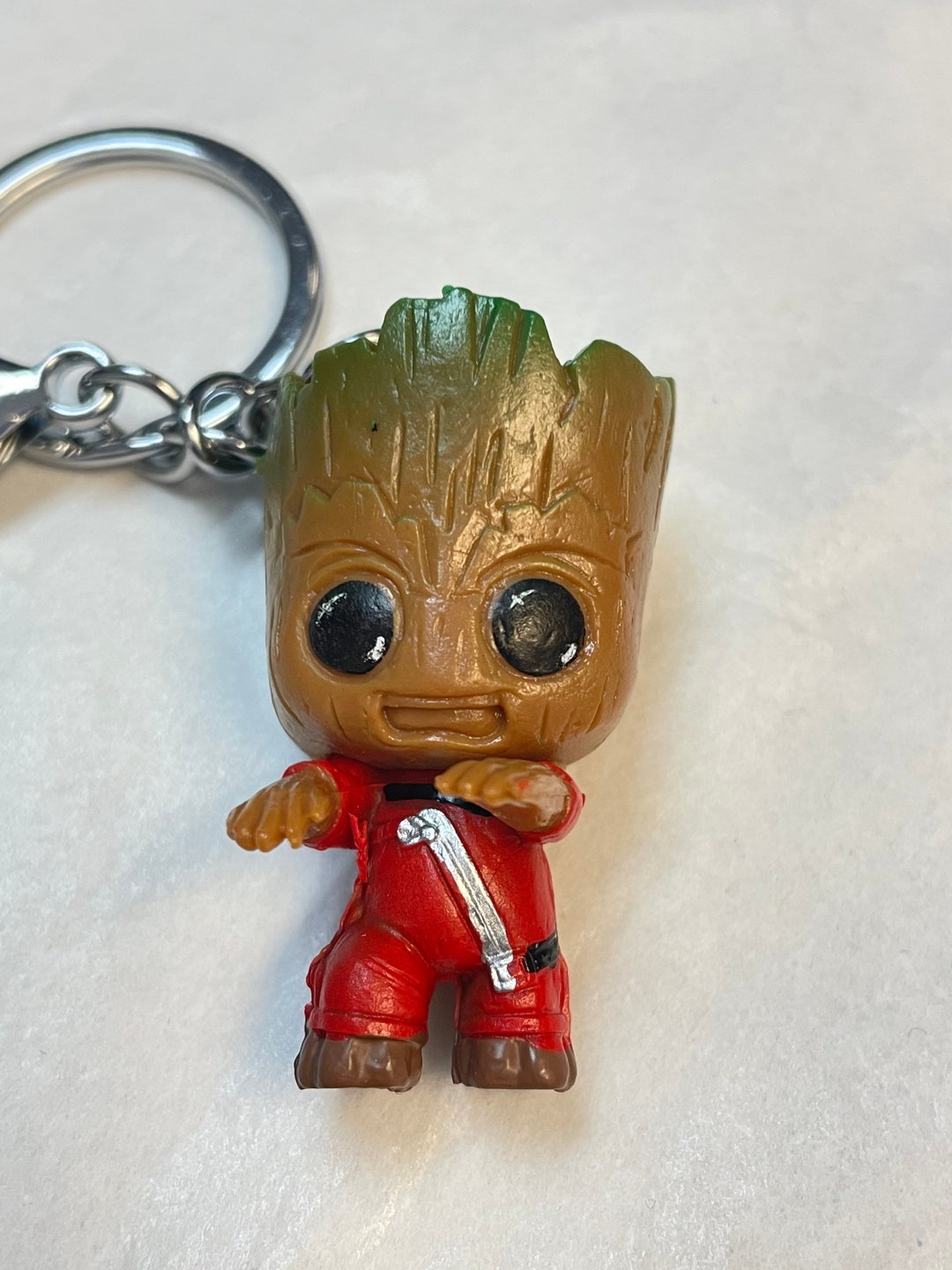 Cute Groot Keychain 2 Aprox - Etsy