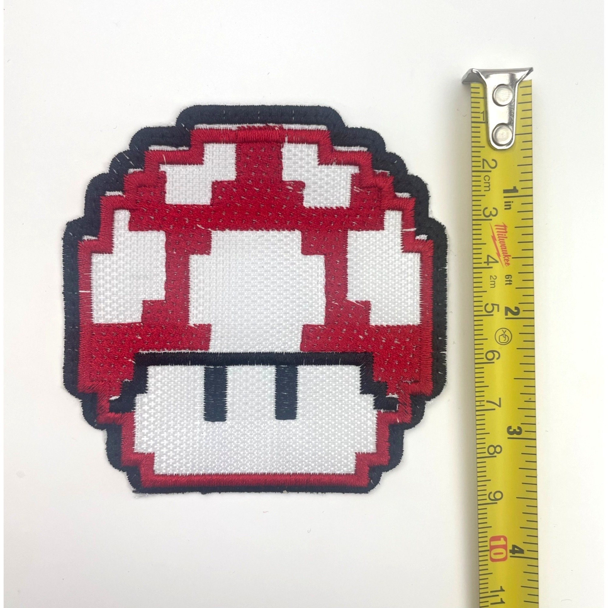 Super Mario Bros Embroidered Iron Patch - Etsy