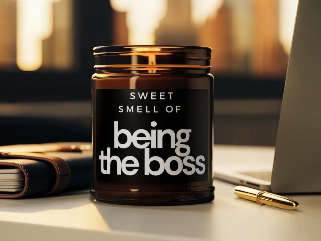 Funny Boss Gift Candle Being the Boss Candle for Women Ideal for ...