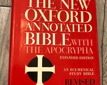 The New Oxford Annotated Bible With the Apocrypha Revised Standard ...