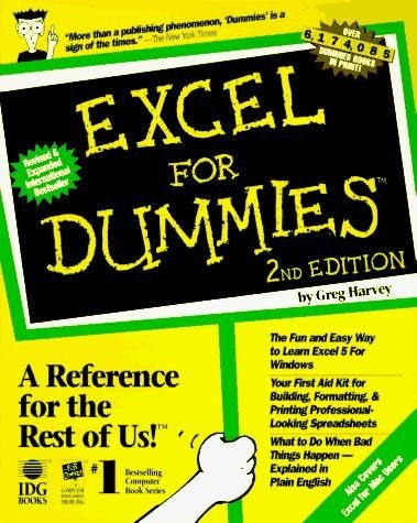 Excel for Dummies - Etsy