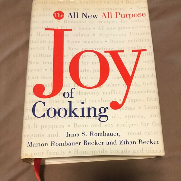 The Joy of Cooking - Etsy