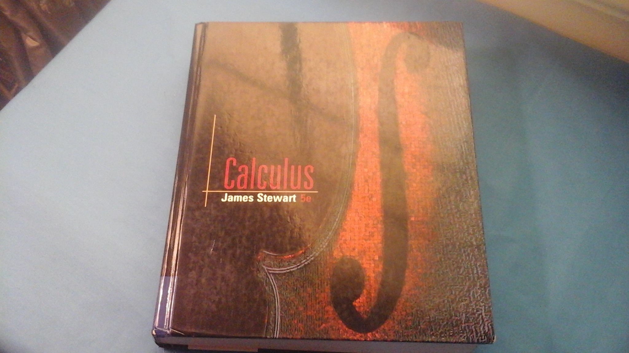 Calculus Book James Stewart