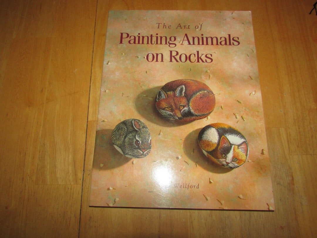 The Art of Painting Animals on Rocks - Etsy