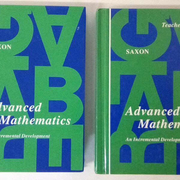Vintage Math Book - Etsy