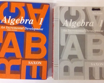 Saxon Algebra 1 3rd Edition: Student Textbook, Test Forms, Homeschool ...