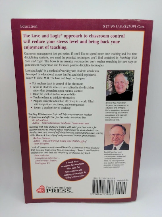 Love And Logic For Teachers