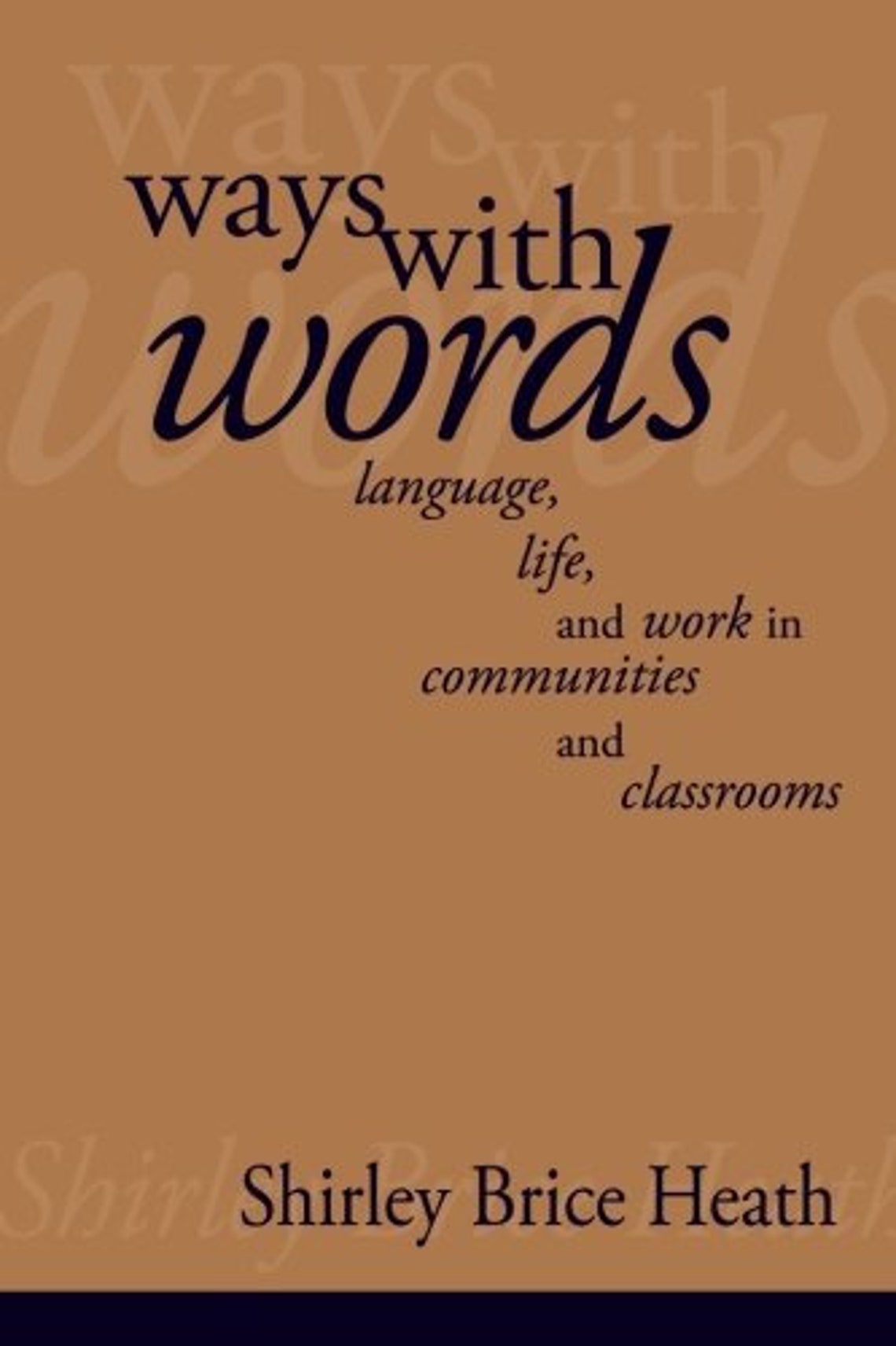 Ways With Words: Language Life and Work in Communities and - Etsy