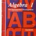 Saxon Algebra 1 3rd 2 Book Set: Student Textbook, Homeschool Packet. - Etsy
