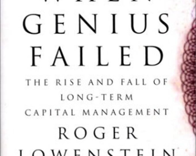 When Genius Failed: the Rise and Fall of Long-term Capital Management - Etsy