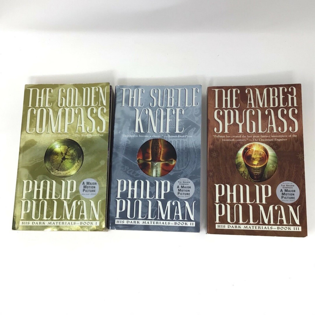His Dark Materials by Philip Pullman Books 1-3 Set paperback - Etsy