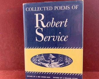 The Spell of the Yukon Robert Service 1907 Barse and Hopkins Leather ...