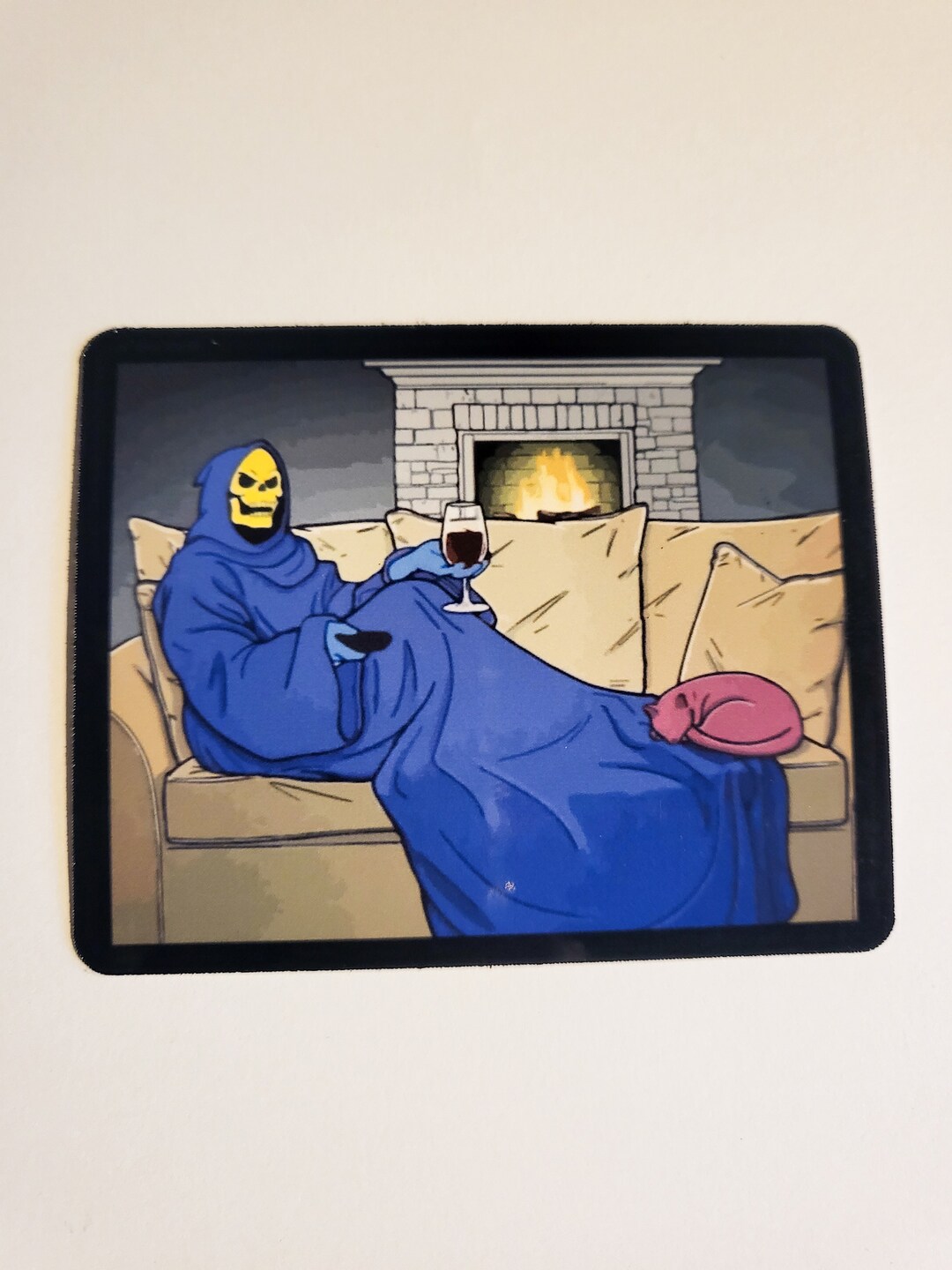 Homebody Skeletor Sticker glossy or Holographic 3.2x - Etsy
