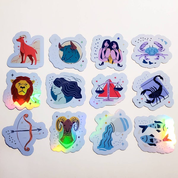 Astrology Sticker Pack - Etsy