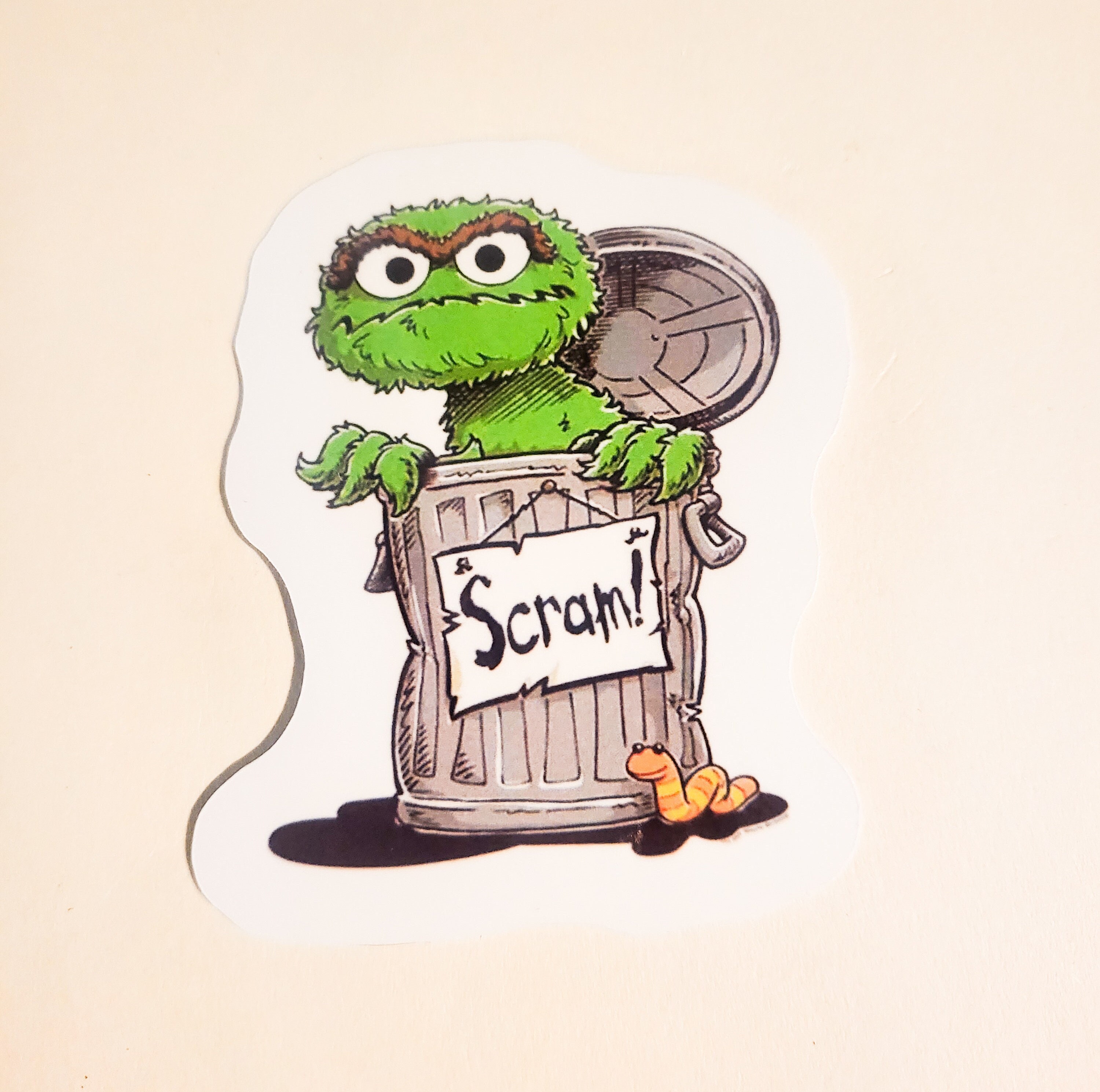 Oscar The Grouch Scram