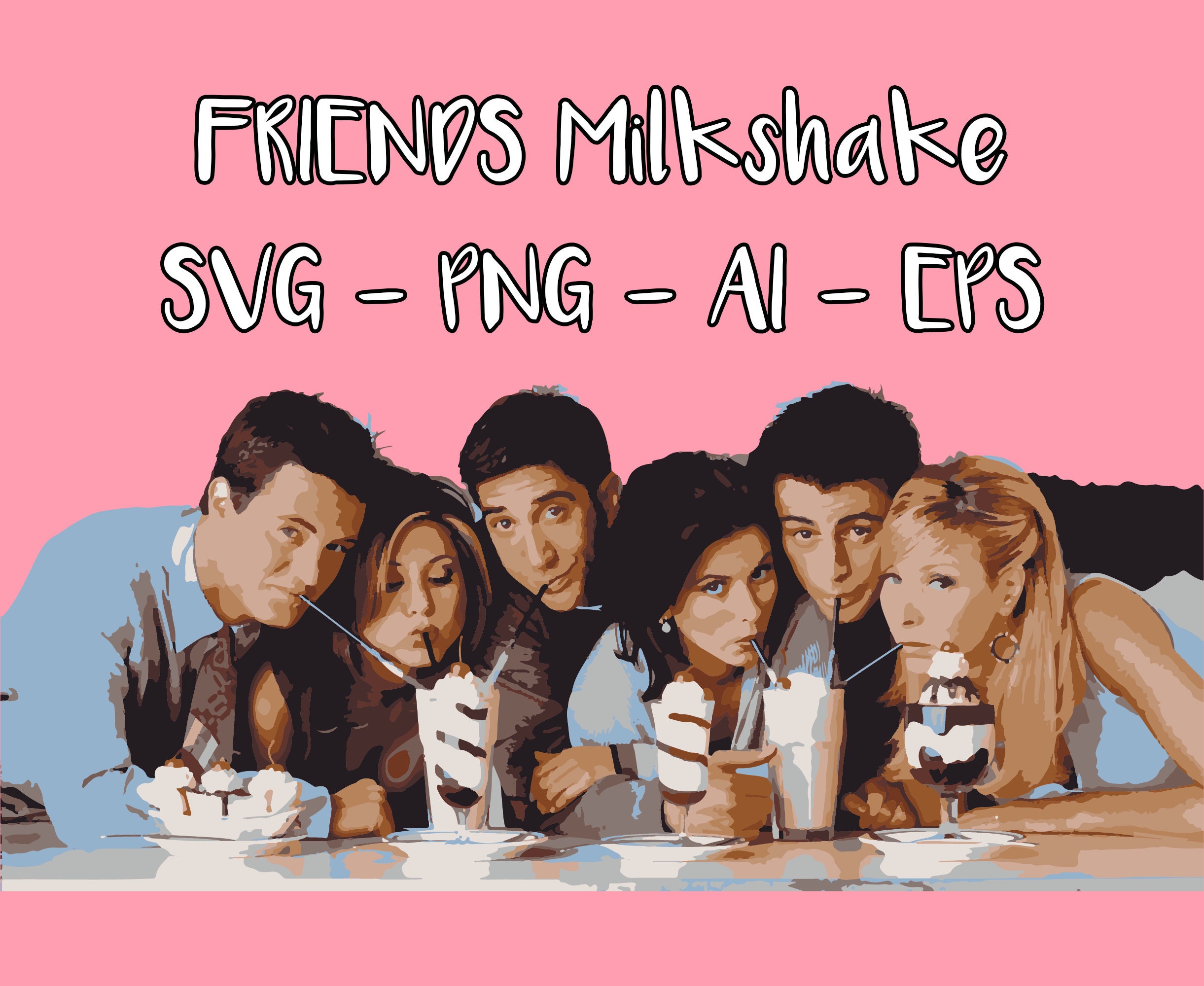 Friends Milkshake Picture