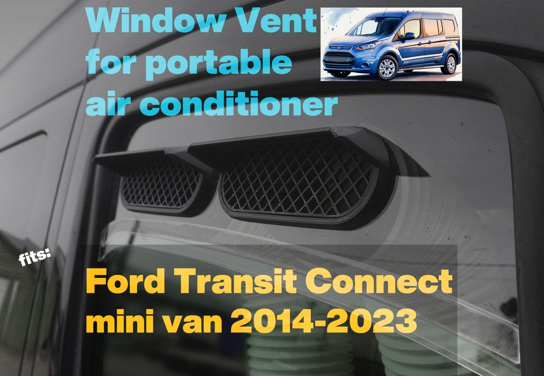 Portable AC Window Vent For; Ford Transit Connect 2014 to 2023 - Etsy