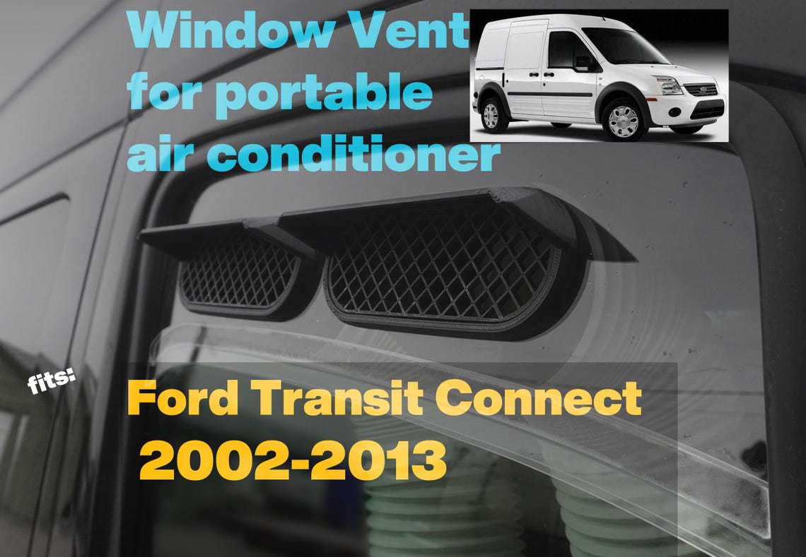Portable AC Window Vent For; Ford Transit Connect 2002 to 2013 - Etsy