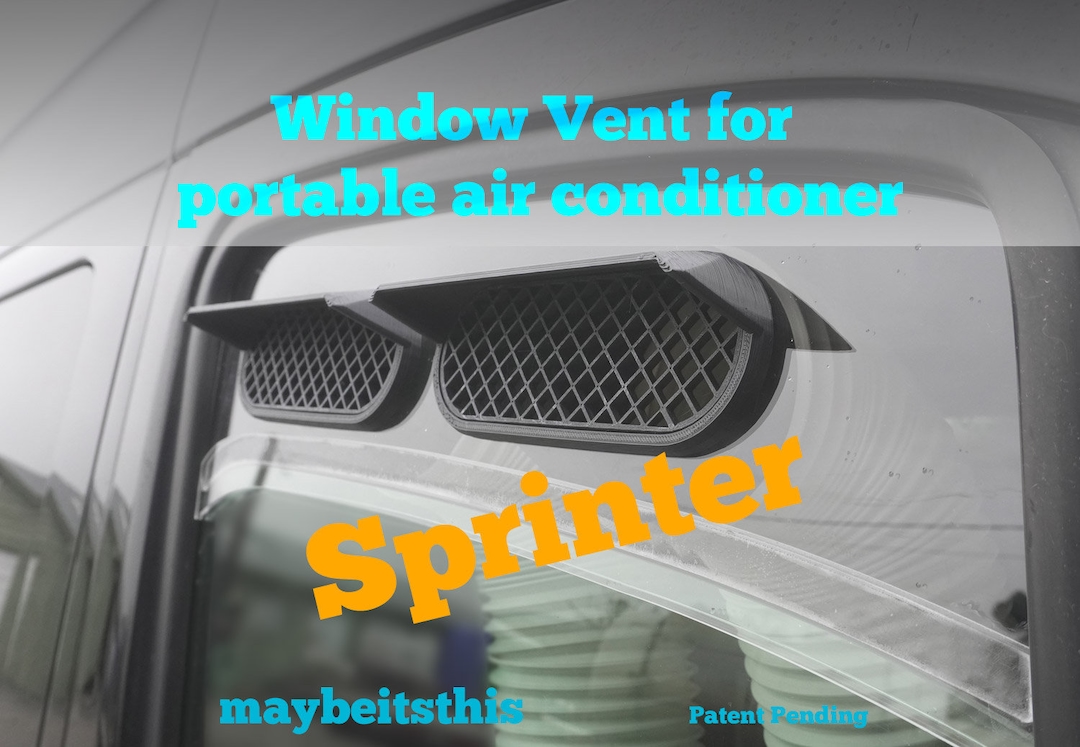 Portable AC Window Vent For Sprinter Van 2007 Present - Etsy