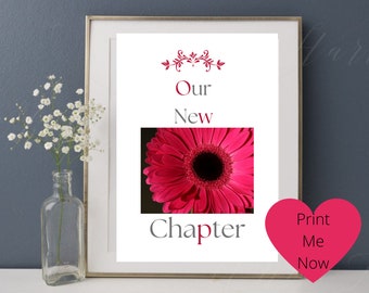 New Chapter Print - Etsy