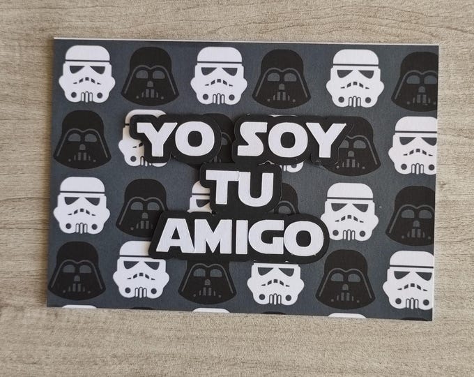 Uniquely Hand Drawn Storm Trooper Star Wars "super Trooper" Love ...