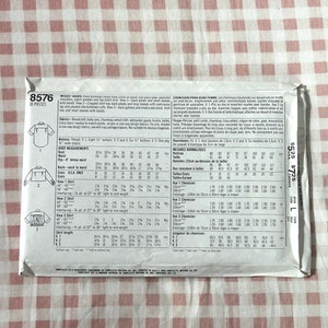 Vintage 1988 Simplicity Sewing Pattern 8576 (uncut) - Etsy