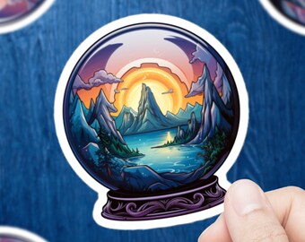 Fairy Sticker, Magical Sticker, Fairy Tale Sticker, Fantasy Sticker, Laptop Sticker, Phone ...