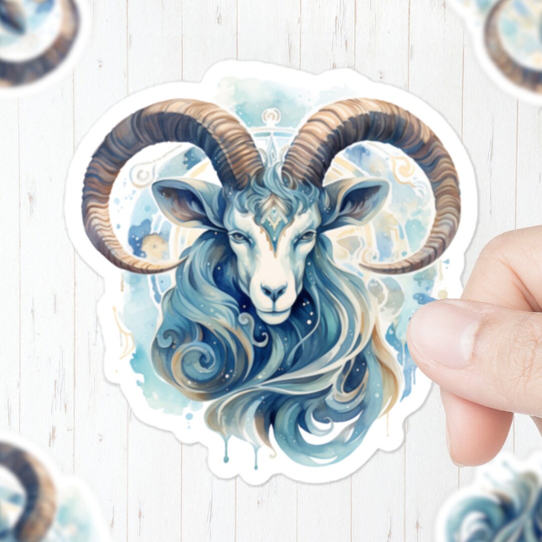 Capricorn Sticker | Zodiac Sticker | Zodiac Signs | Capricorn Sign ...
