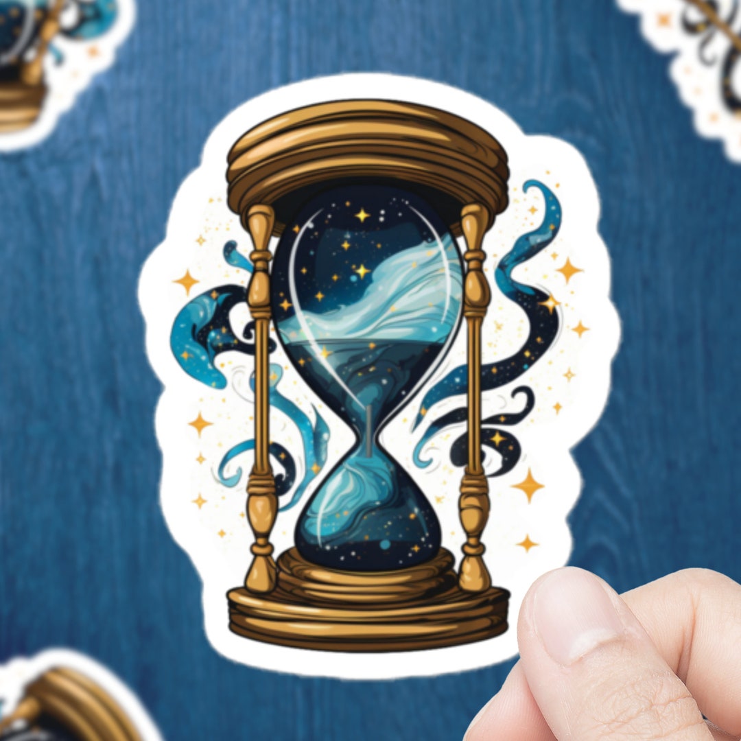 Hourglass Sticker | Mystical Time | Magical Stickers | Mystical ...