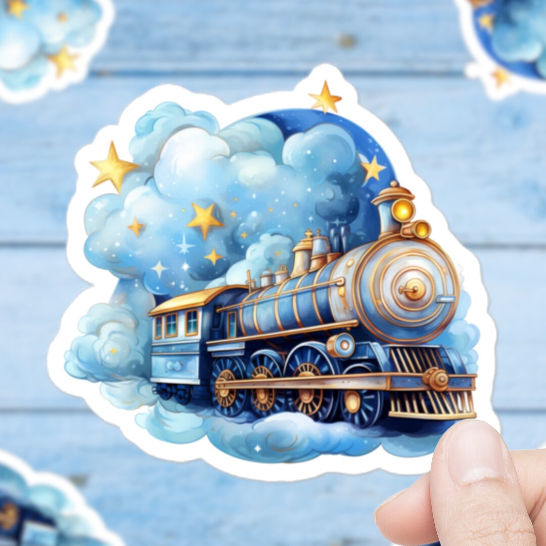 Magical Train Sticker | Magical Land | Mystical Sticker | Fantasy Train ...
