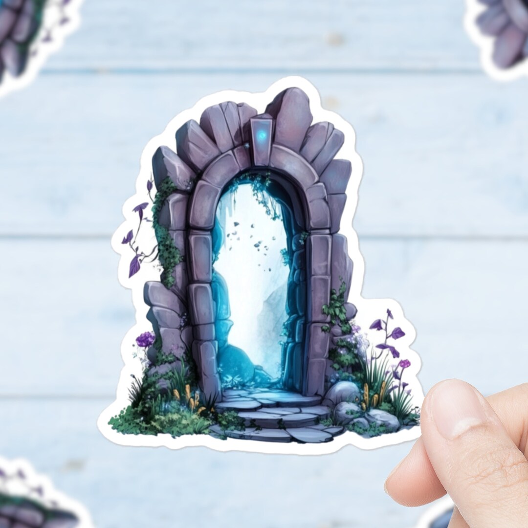 Magical Portal Sticker | Forest Sticker | Mystical Portal | Magical ...