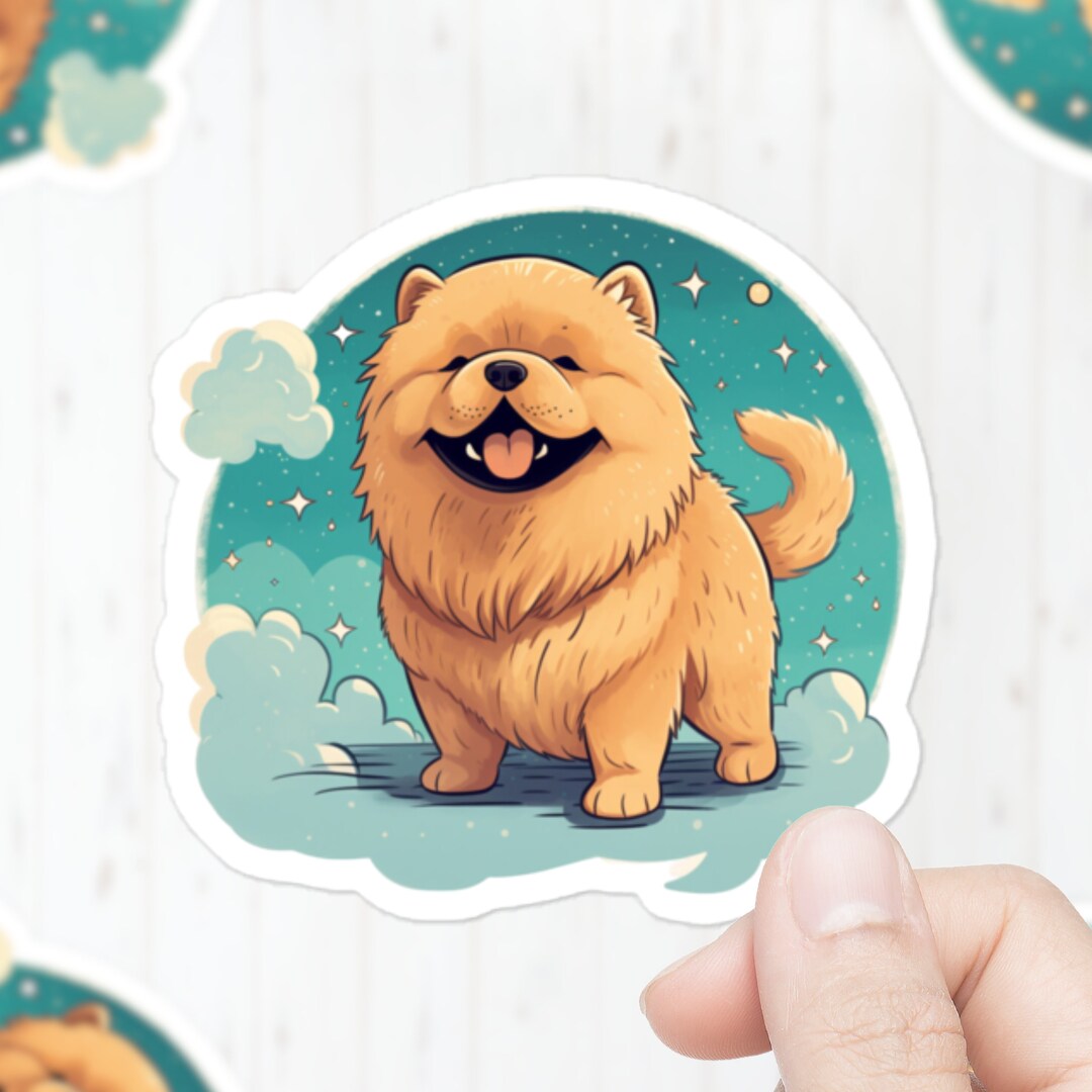 Chow Chow Sticker | Chow Chow Lover Gift | Dog Owner | Chow Chow Mom ...