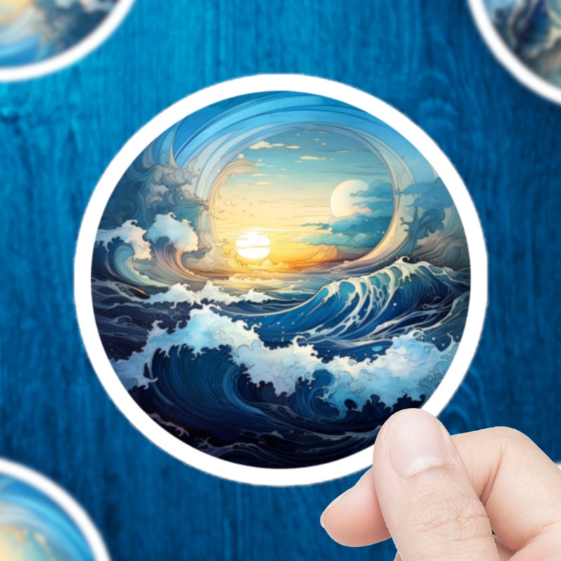 Ocean Stickers - Etsy