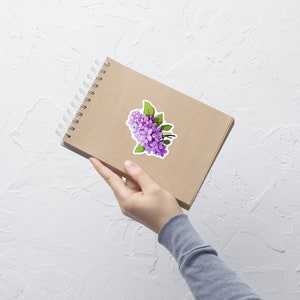 Lilac Flower Sticker | Flower Sticker | Flower Art | Lilac Art | Garden ...