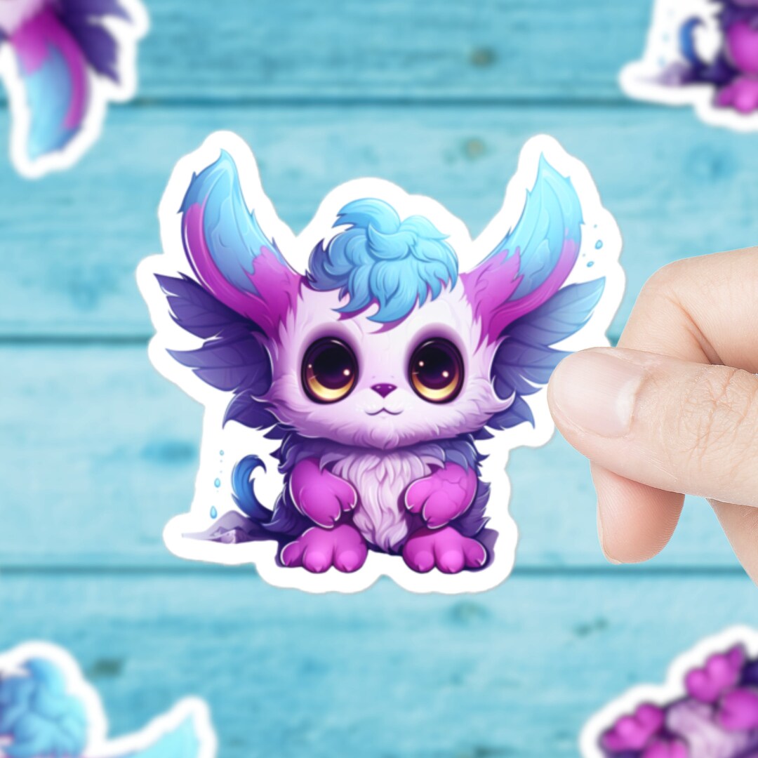 Cute Creature Sticker | Magical Stickers | Mystical Stickers | Mystical ...