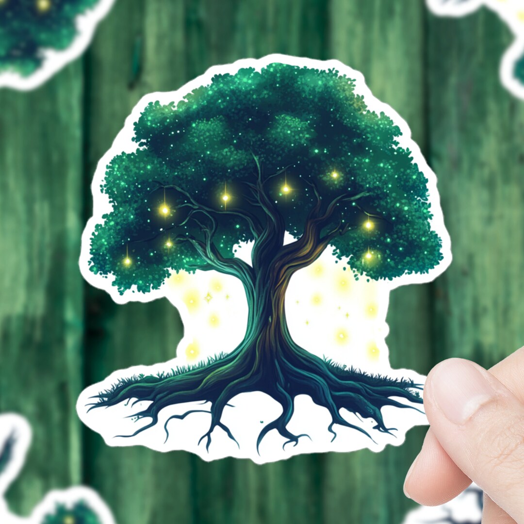 Tree Sticker | Magical Tree | Tree Stickers | Fall Forest | Magical ...