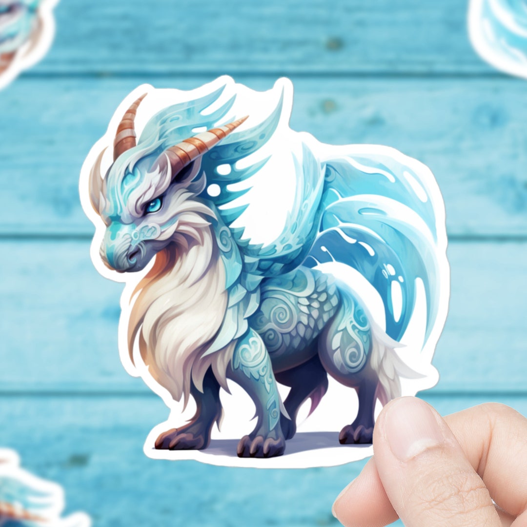 Mystical Creature Sticker | Cute Monster | Cute Sticker | Mythical ...