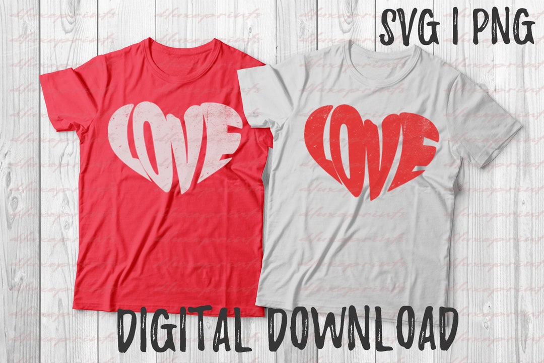 Heart SVG, Heart PNG, Love Svg,t-shirt,vinyl,valentines,red,vector ...