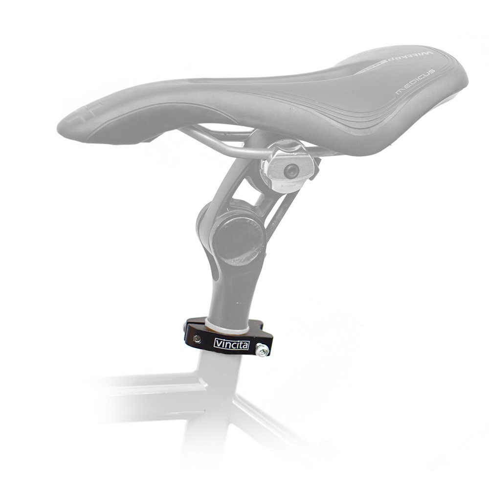 VINCITA Rack Mount Seatpost Clamp - for Bike Without Rear Rack Threaded ...