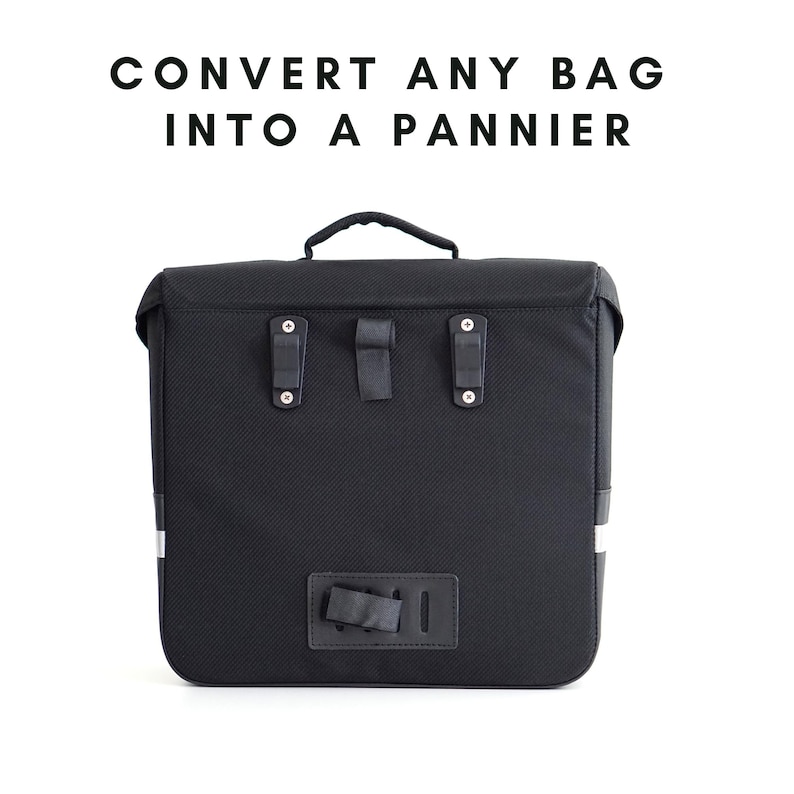 DIY Bike Pannier Hooks Kit – Convert Any Bag to Bicycle Pannier - Etsy