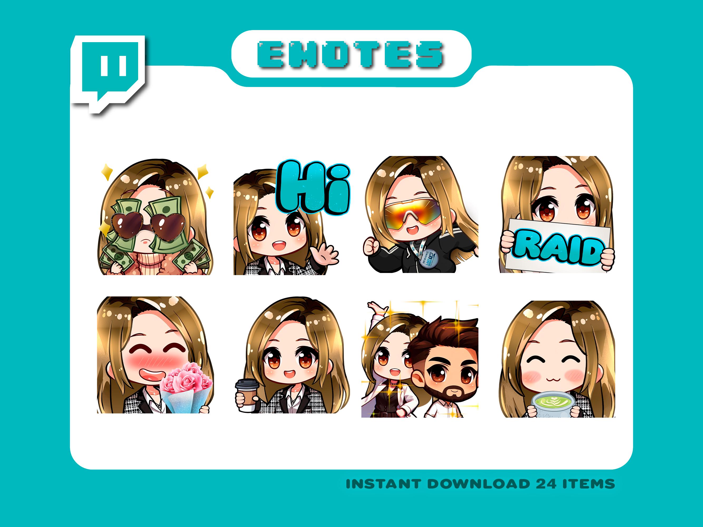 Twitch Emotes, Girl Emotes, Elegant Emotes, Fancy Emotes, Fitness ...