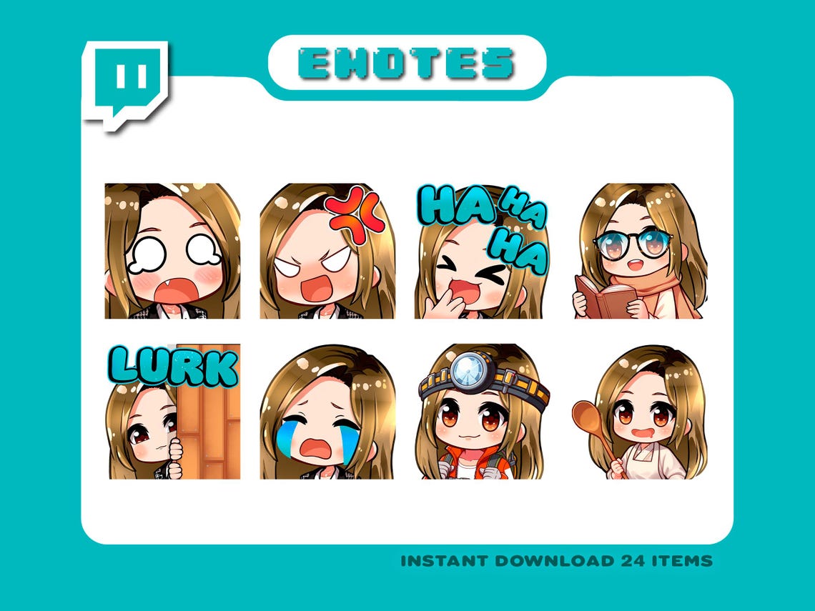 Twitch Emotes, Girl Emotes, Elegant Emotes, Fancy Emotes, Fitness ...