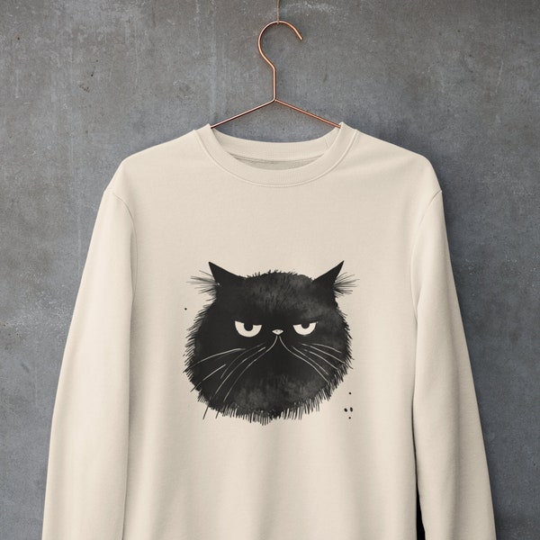 Grumpy Cat Sweater - Etsy