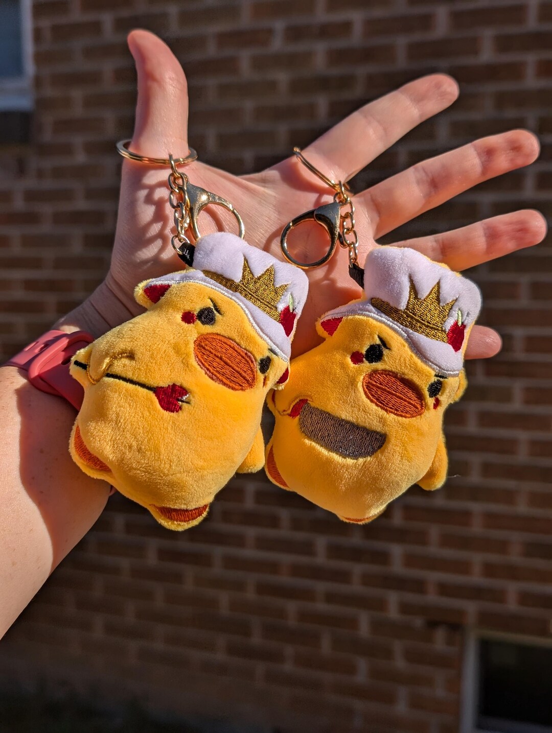 Handmade Plush Keychains | Soft & Squishy Hell's Greatest Duck Plushie ...