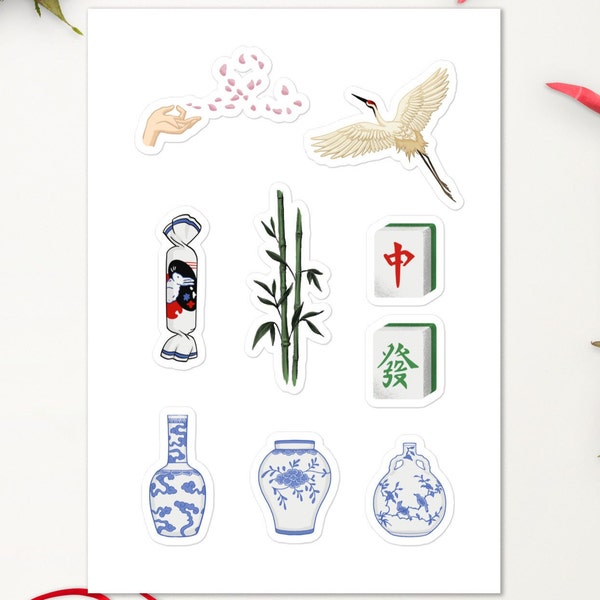 Asian Inspired Art - Etsy