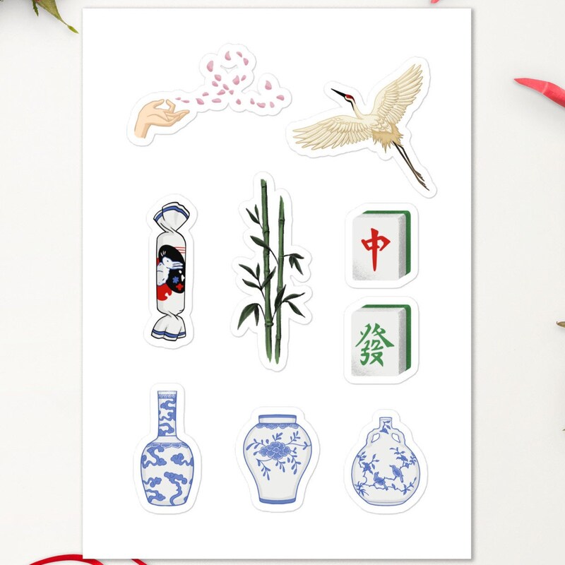 Asian Inspired Art - Etsy